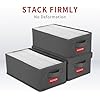 Amazon.com: NUSWOR DVD Storage Box - Stackable DVD Case Holder ...