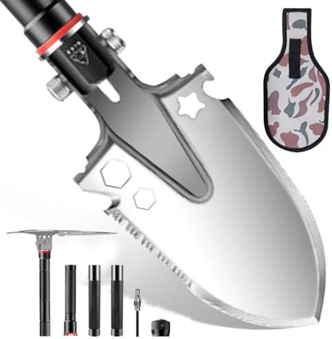 Amazon.com : Folding Shovel, (24.21'') Camping Shovel, Survival Off ...