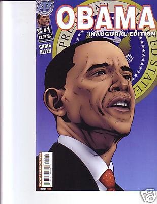 Obama Inaugural Edition # 1 Barack Obama 1st Print AP Comics One-Shot ...