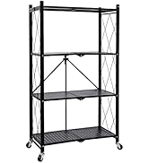 Amazon.com - Simple Deluxe HealSmart 5-Tier Heavy Duty Foldable Metal ...