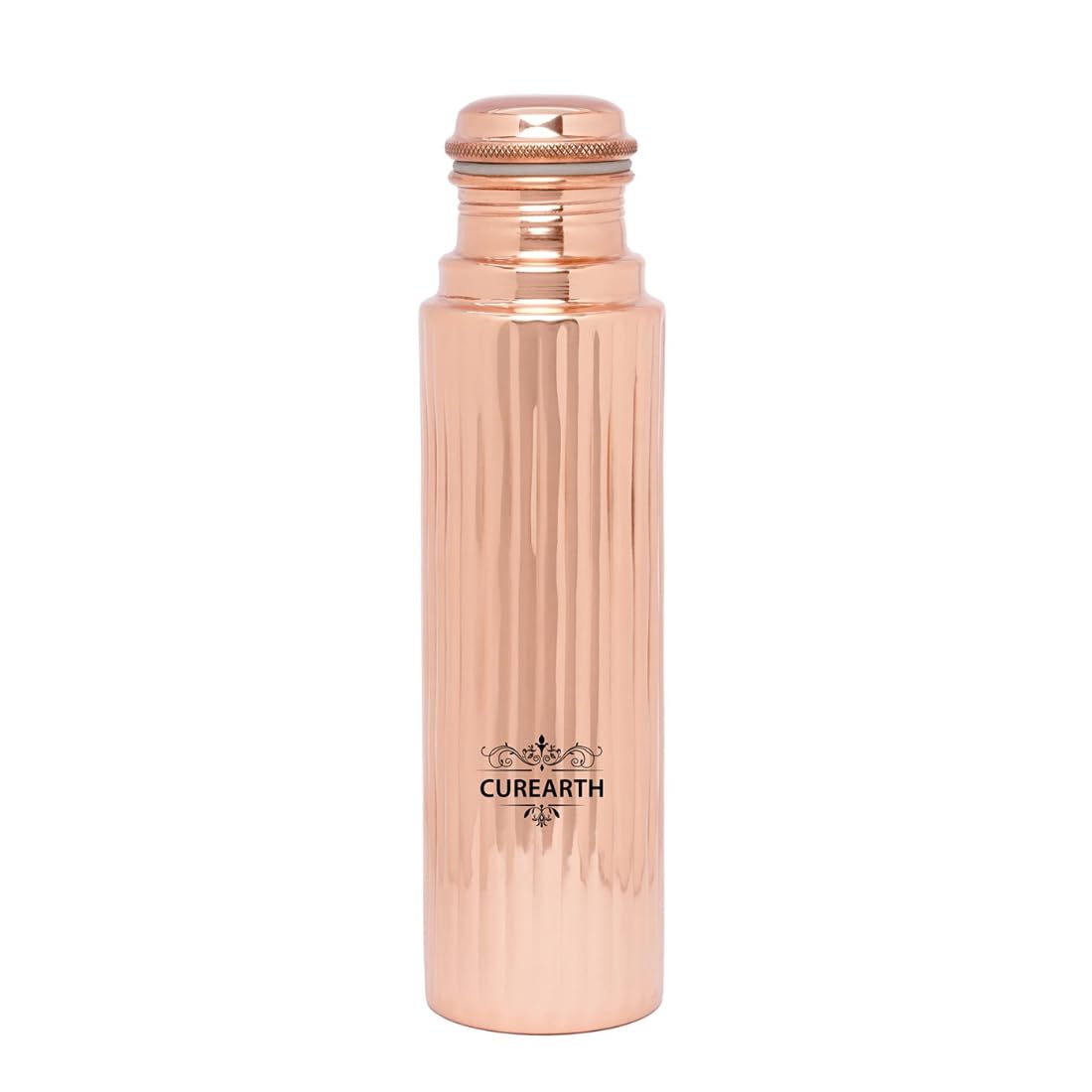 CUREARTH Copper Water Bottle 1 Litre | 100% Pure Copper Bottle Original ...