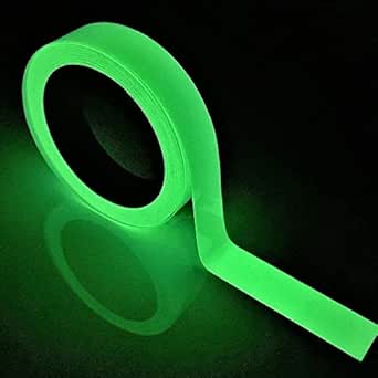 Hirparag Glow In The Dark Green Light Luminous Radium Tape Sticker ...
