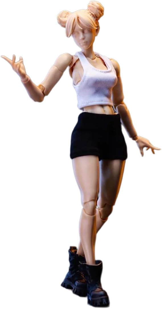 Amazon.com: 1/12 Scale Female Action Figure,6inch Super Flexible Girl ...