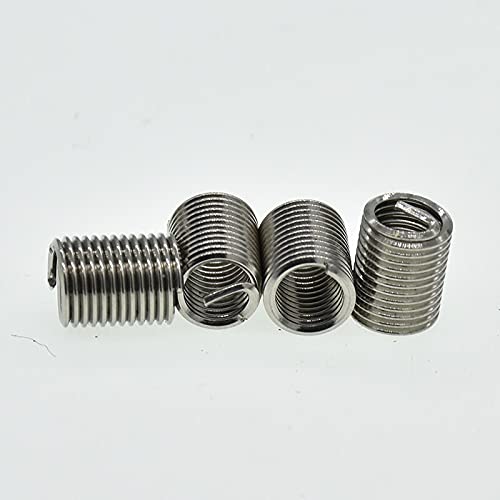 WAAZI Industrial Screws 50PCS M6*1 * 3D Screw Thread Insert Stainless ...