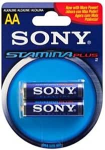 Sony STAMINA Plus Alkaline AA (2 Pack) : Amazon.ca: Electronics