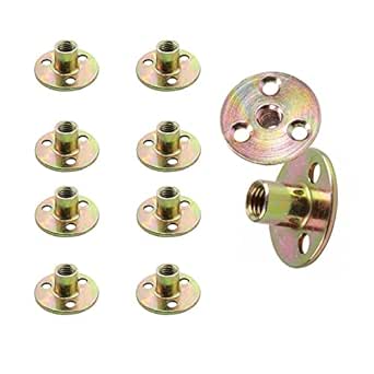 10 Stück Flanschmutter T Mutter, M10 Muttern Flanschmuttern ...