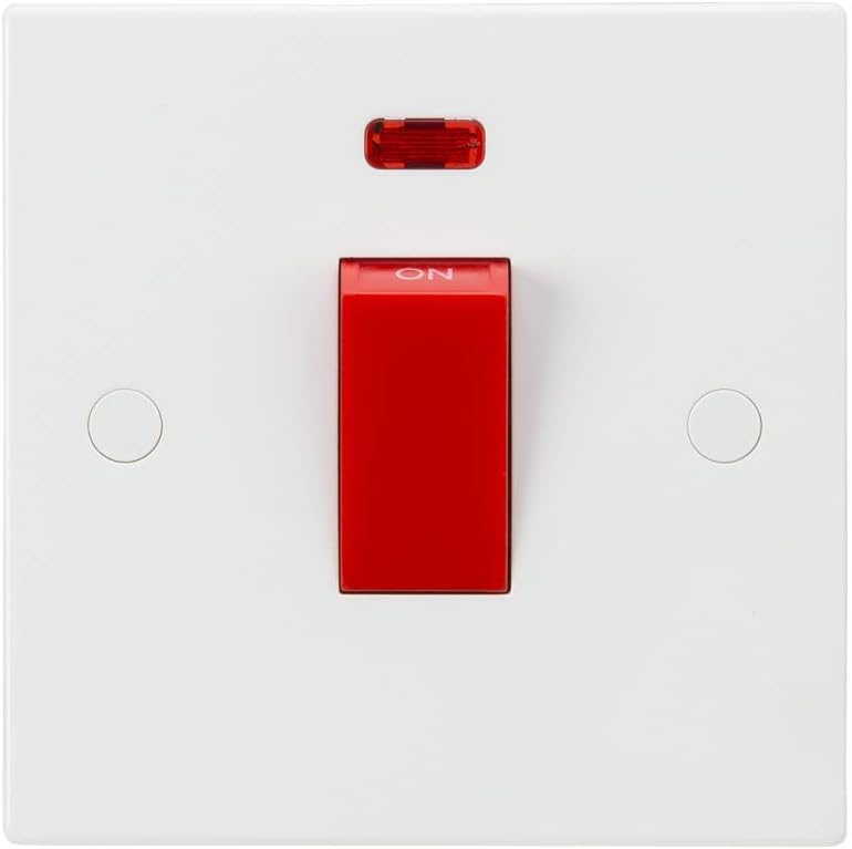 Mk K5105WHI 32A Double Pole Switch and Neon : Amazon.co.uk: DIY & Tools