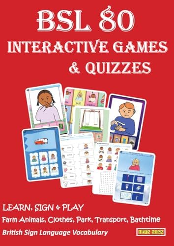 BSL 80 INTERACTIVE GAMES & QUIZZES: LEARN, SIGN & PLAY - Farm Animals ...
