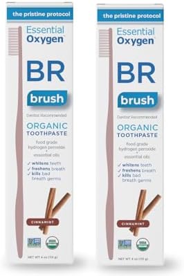 Amazon.com : BR Organic Low Abrasion Toothpaste Cinnamint : Health ...