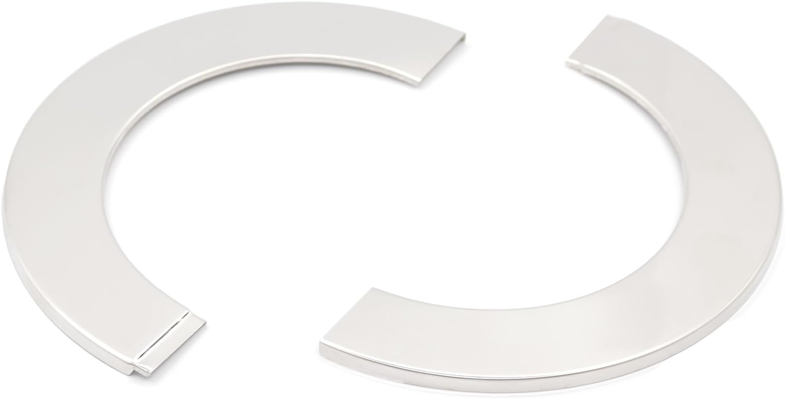 Wall Split Flange Stainless Steel Round Escutcheon Plate For 4 ...