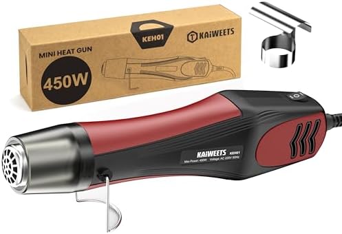 SEEKONE Mini Heat Gun 2 Temperature 260℃/450℃, 350W Handheld Hot Air ...