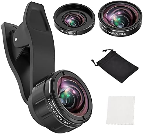 Amazon.com: Phone Camera Lens Kit 10 in 1 for iPhone Samsung Pixel ...