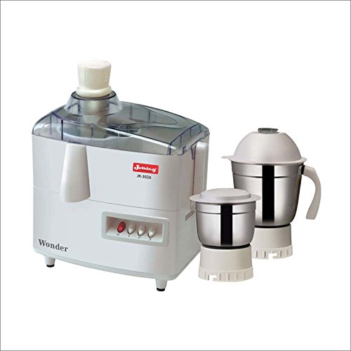 Buy JetKing Wonder 450-watt Jucier Mixer Grinder with two S.S Jar ...