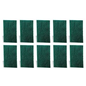 Sparkmate By Crystal Nylon Green Scrub Pad (Pack of 10) : Amazon.in ...