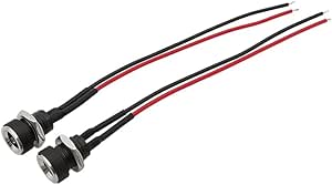 Amazon.com: 2/5Pcs DC022B 5.5MM x 2.1MM DC Power Socket Jack Female ...