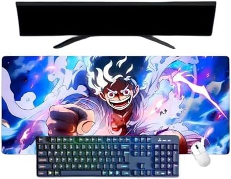 One Piece Luffy Mouse Pad XXL Multifunctional Gaming Anime Mouse 3mm ...