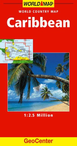 Geocenter Caribbean World Map (GeoCenter World Map) : Amazon.es: Libros