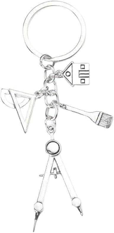Amazon.com: Engineer Architect Gift Keychain for Men Women Architect ...