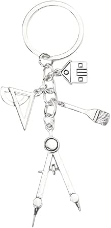 Amazon.com: Engineer Architect Gift Keychain for Men Women Architect ...