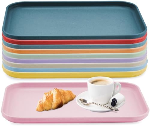 Amazon.com: LEXININ 21 Pack 7 Colors Plastic Art Trays, 10.8 x 8.3 Inch ...
