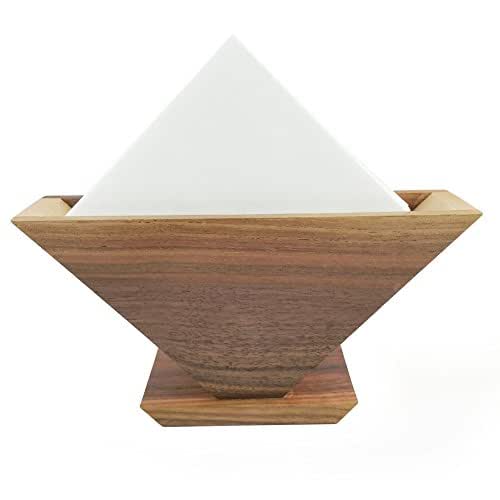 Amazon.com: RöstHaus - Solid Hardwood Chemex Filter Holder - Walnut and ...