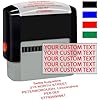 Personalised Stamp Custom Made Self-Inking Business Company Address ...