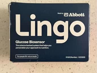 Amazon.com: Lingo Glucose System & Glucose Biosensor. Glucose monitor ...