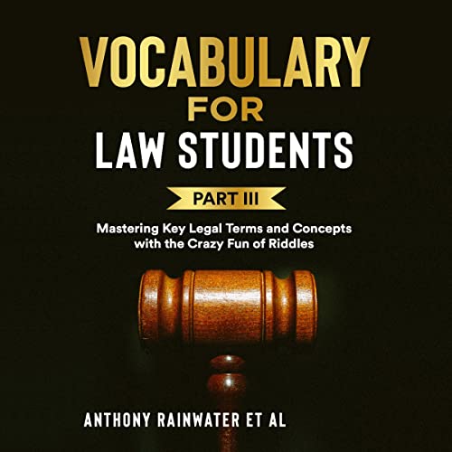 Amazon.com: Vocabulary for Law Students: Mastering Key Legal Terms and ...