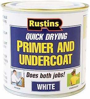 RUSTINS White Primer/Undercoat 250ml : Amazon.co.uk: DIY & Tools