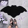 Amazon.com: S-SNAIL-OO Halloween Bat Bath Mat 36x20 in Gothic Home ...