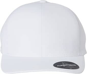 Flexfit Mens Delta Seamless Carbon Cap SML/MED-White Small-Medium at Amazon Men’s Clothing store