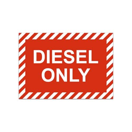 Amazon.com: Diesel Only Sticker Decal - Self Adhesive Vinyl ...
