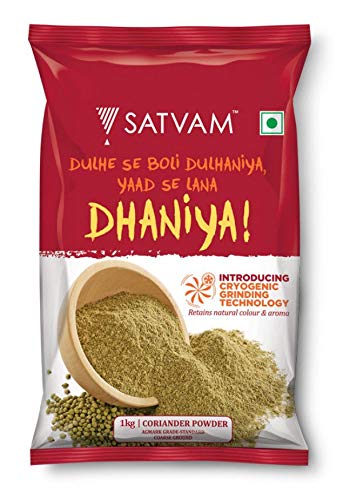Satvam Coriander Powder, 1 KG | Dhaniya Powder | Dhana Powder ...