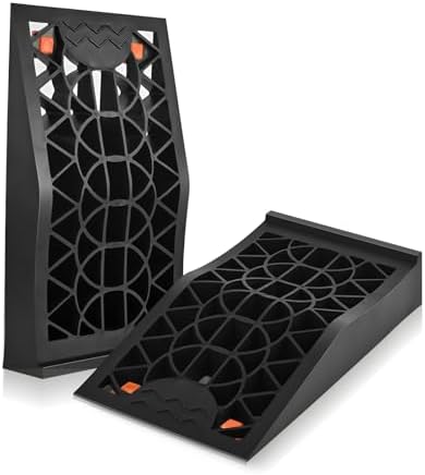 MEROBLE Car Ramps for Low Profile Cars, Portable Vehicle Ramps for ...