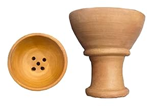 Buy Black Buck® Handmade Clay Chillum/Chilam for Hookah Fit Almost All ...