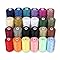 Amazon.com: Sewing Thread-24 Spools of Polyester Thread for Sewing ...