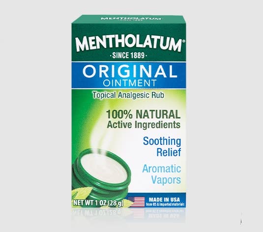 Amazon.com: Mentholatum Original Ointment Soothing Relief, Aromatic ...