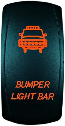 Amazon.com: Universal Laser Rocker Switch Backlit LED BUMPER LIGHT BAR ...