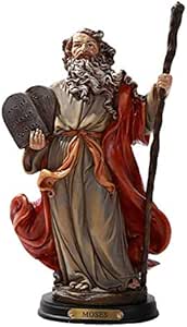 Amazon｜Pacific Giftware Moses メッセンジャーウッドベース 真鍮ネームプレート付き｜インテリア オンライン通販