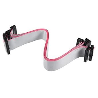 uxcell IDC 26 Pins Connector Flat Ribbon Cable Female Connector Length ...