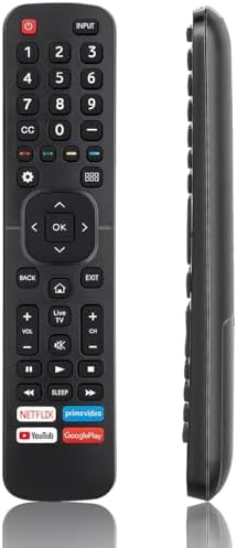 Amazon.com: Universal Remote Control for All Hisense Smart TV, Include ...