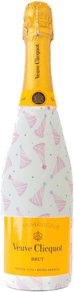 Amazon.com: Beau Bottles Pastel Birthday Party Hats Wrap for Champagne ...
