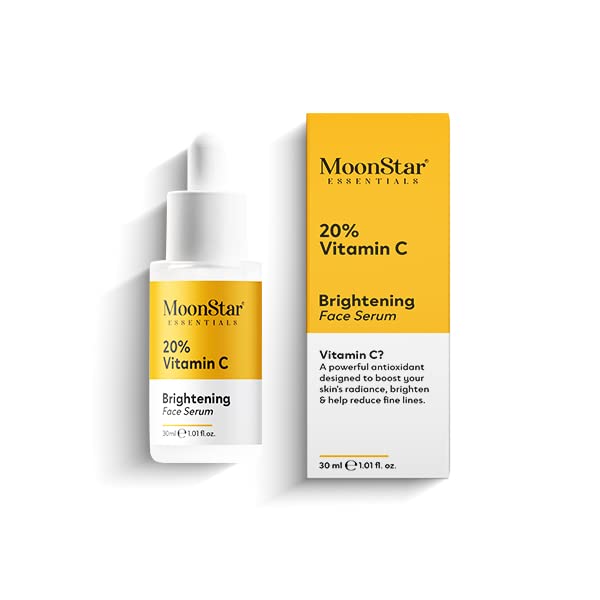 Moonstar 20% Vitamin C Face Serum | Skin Brightening (30ml) : Amazon.in: Beauty