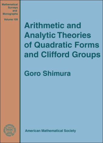 Amazon.com: Arithmetic and Analytic Theories of Quadratic Forms and ...