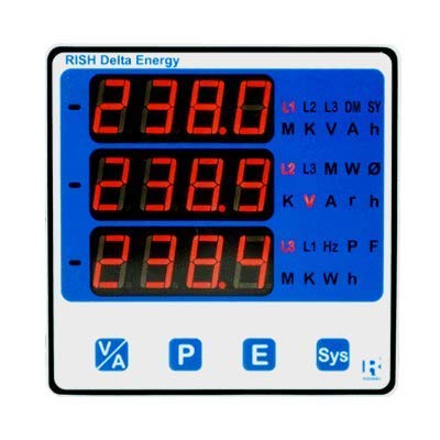 Skyking Rishabh DL30 Delta Energy Multifunction Power Meter : Amazon.in ...