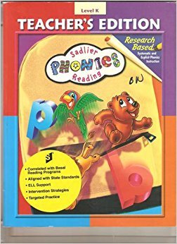 Sadlier Phonics Reading Teachers Edition Grade K (New Edition, Level K ...