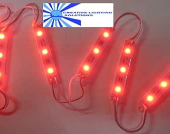 Amazon.com: Creative Lighting Solutions LLC Red Waterproof LED Module ...