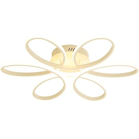 LED Ceiling Light with Flower Shape, Modern Creativity Chandelier ...