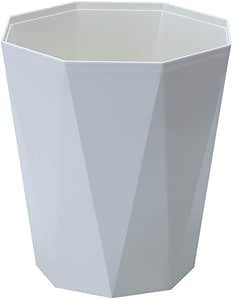 LYLY Masonry Plastic Trash Can Geometric Rhombus Environmental ...