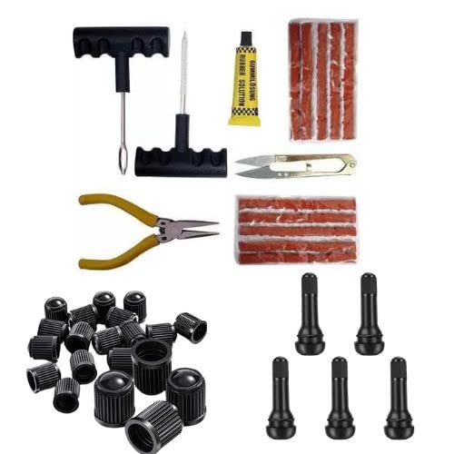 EKRASH Complete Puncture Repair Kit Combo with 5 in 1 Puncher Repair ...